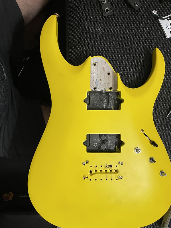 Ibanez Rga42hp 2022 - Satin yellow | Reverb
