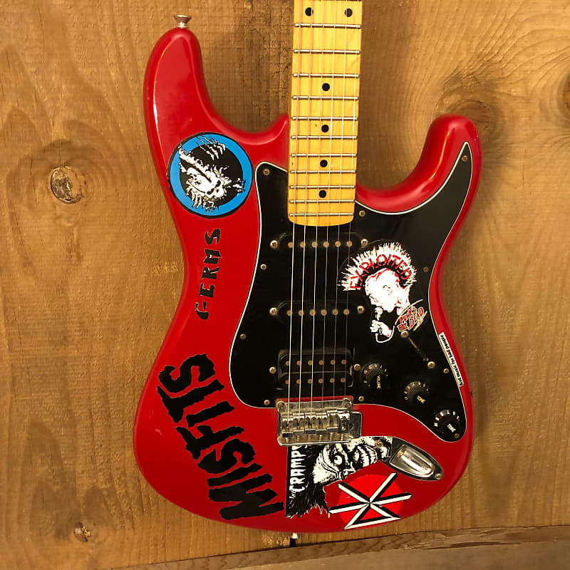 Kramer XL III Vintage SSH Electric Guitar Red | Reverb