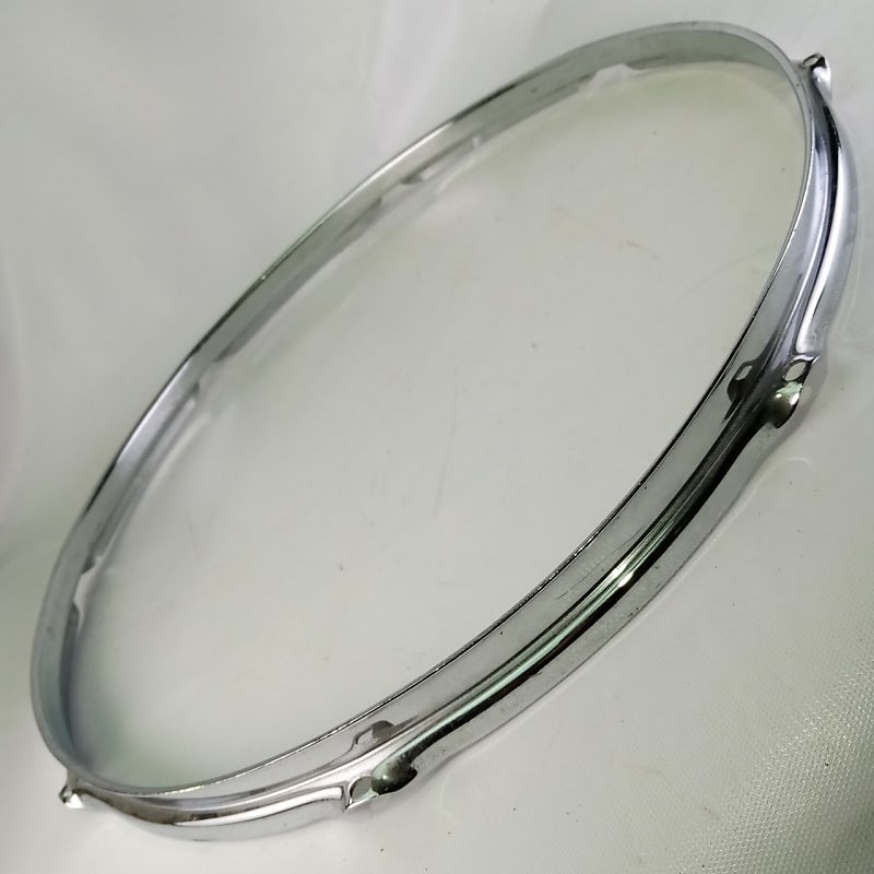 Ludwig 18"BRASS Floor Tom Drum Batter Rim/Hoop 8Lug | Reverb