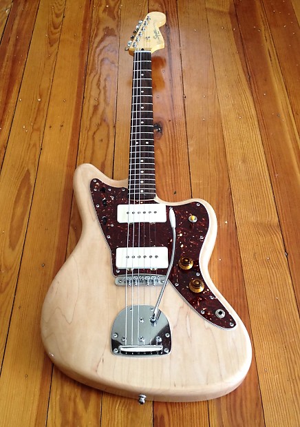 Jazzmaster Partscaster - Natural - w/ Mastery Bridge and | Reverb