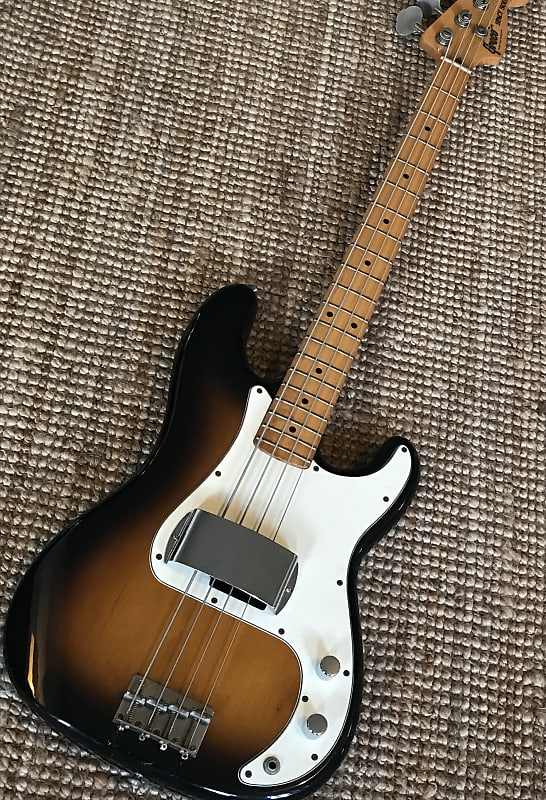 1981 GRECO Spacy Sound Precision Bass Japan sunburst | Reverb