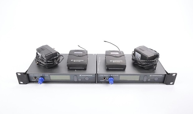 2 X Sennheiser Ew 300 G2 IEM with rackmount kit | Reverb