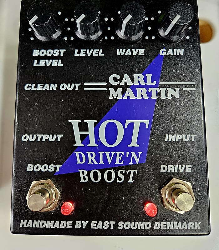 1990s Carl Martin Hot Driven Boost - Original Release - Black | Reverb