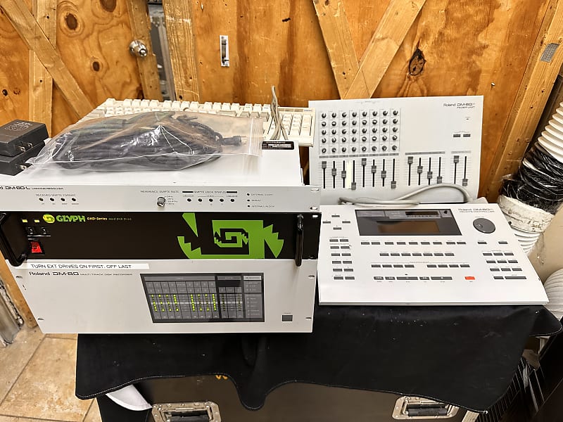 Roland DM-80, DM-80R, DM-80F, DM-80L Hard Disc Recording | Reverb