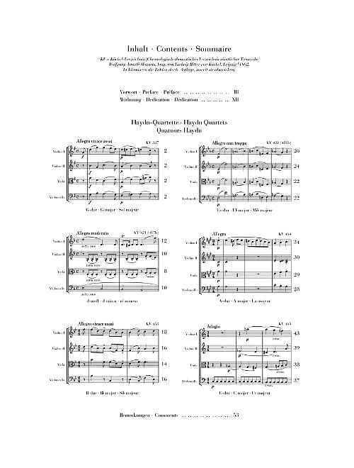 Wolfgang Amadeus Mozart String Quartets Volume 3 Haydn | Reverb