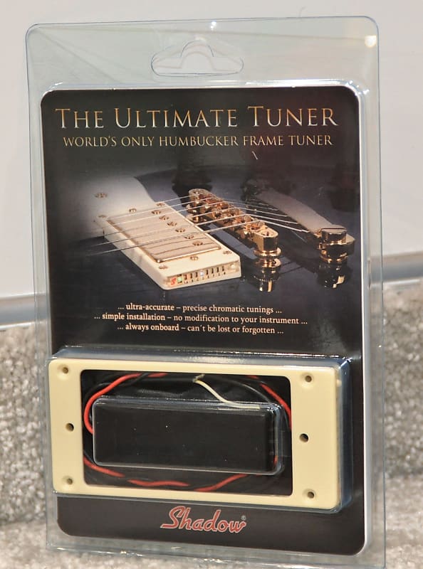 Shadow SH HB-T CT Cream E-Tuner for Arch-Top Electric | Reverb France