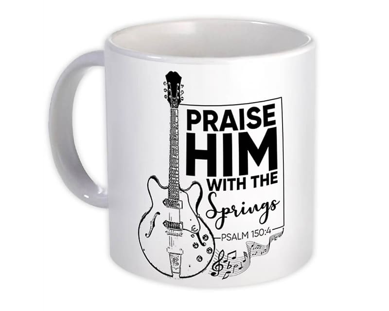 Praise Him : Gift Mug With the Springs Psalm Christian | Reverb