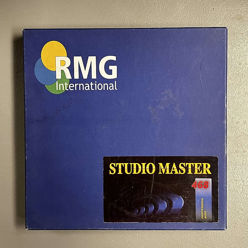 RMG International Studio Master 468 – 1" Reel-to-Reel Tape | Reverb