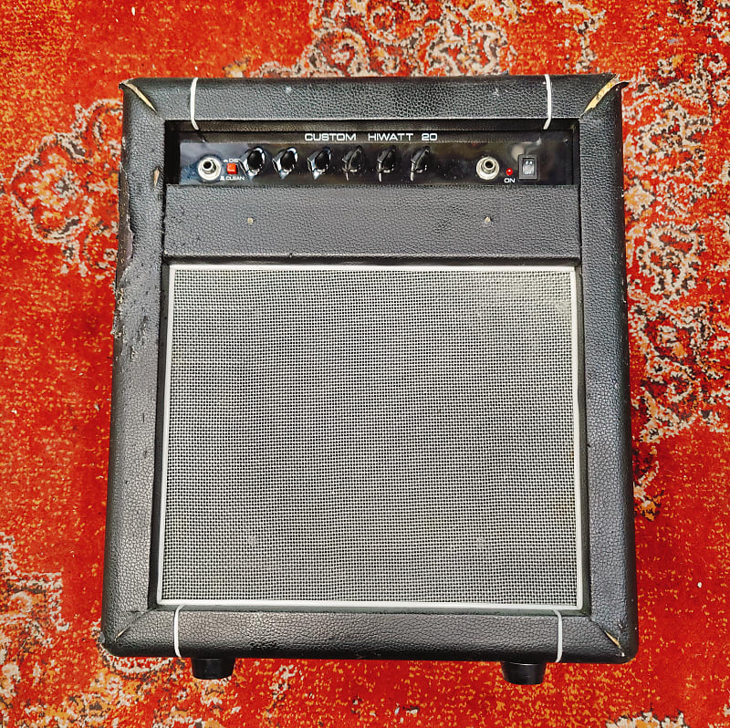 Hiwatt Custom Hiwatt 20 Solid State Combo Guitar Amp 1990s - | Reverb