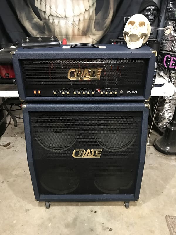 Crate Blue Voodoo 120 Watt Half Stack | Reverb