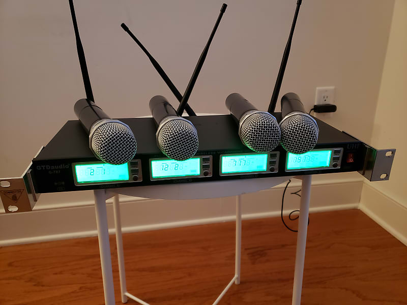 GTD Audio G787H 4 Channel UHF Diversity Wireless Handheld Mic | Reverb
