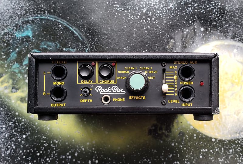 Rare Ross Rock Box Model RB20, Headphone Multi-Effects | Reverb