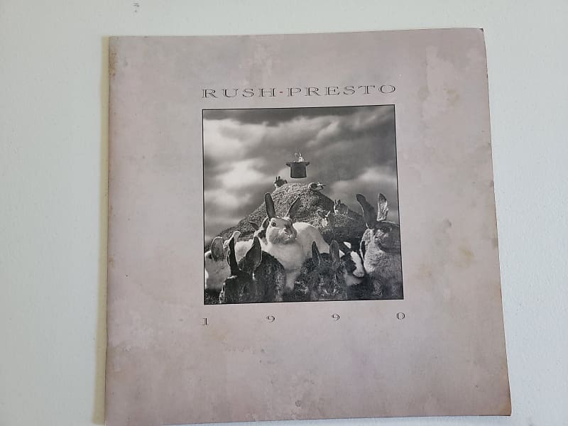 Rush Presto 1990 Tour Program | Reverb
