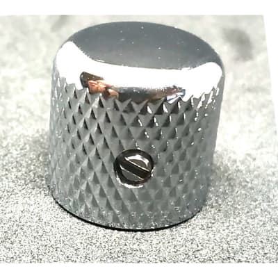 1 Chrome Big Grip Telecaster Metal Dome Knobs for | Reverb Deutschland