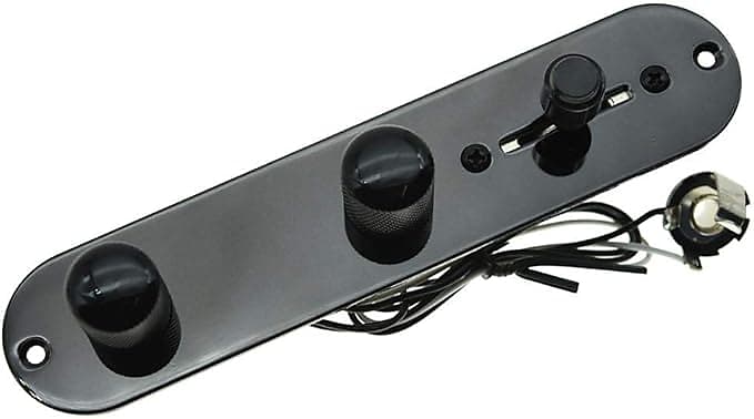 Fully Loaded Control Plate Pre-Wired 3-Way Control Plate with | Reverb