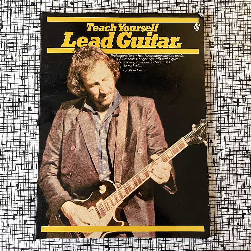 Amsco Teach Yourself Lead Guitar by Steve Tarshis 1978 | Reverb
