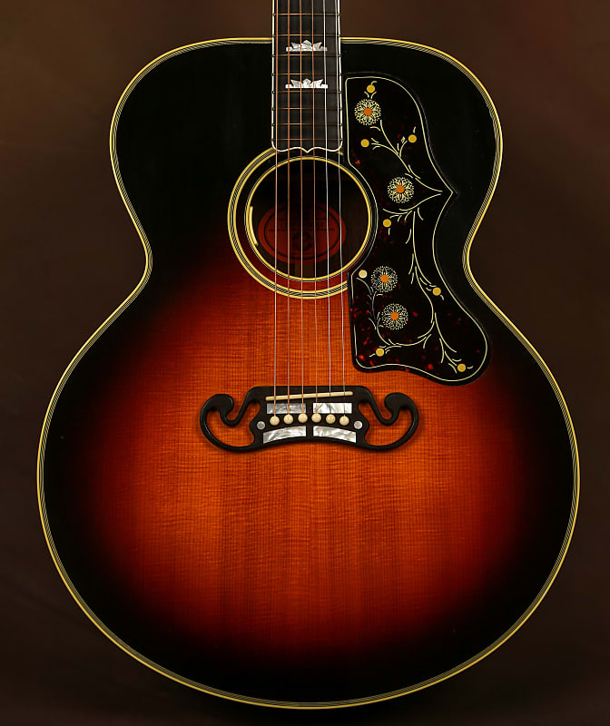 1999 Gibson SJ-200 Brazilian Rosewood Custom Acoustic Guitar | Reverb