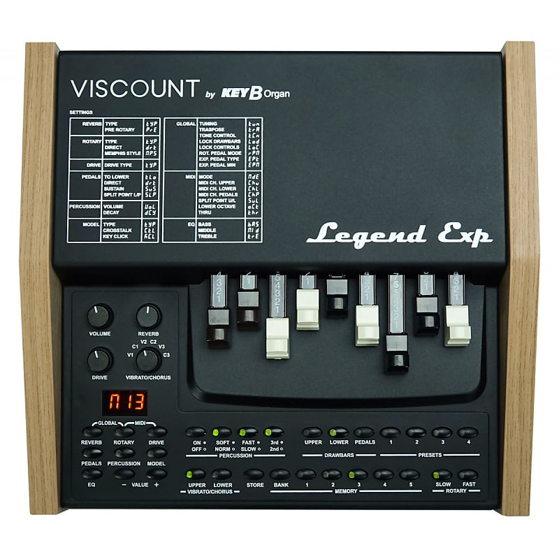 Viscount Legend Exp Organ Sound Module | Reverb