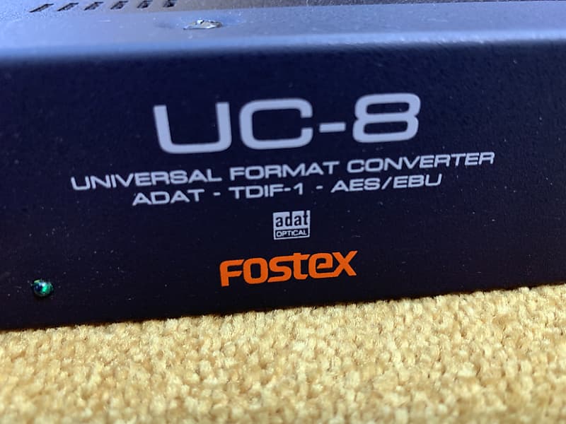 Fostex UC-8 Digital Format Converter: ADAT - TDIF - AES/EBU | Reverb