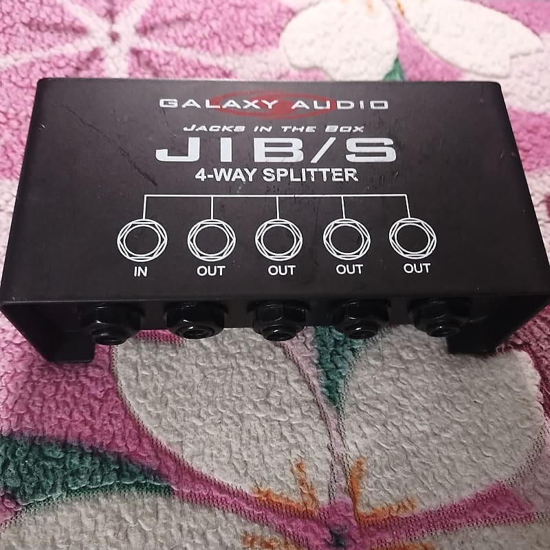 Galaxy Audio JIB/S Four Way Splitter (Balanced) | Reverb