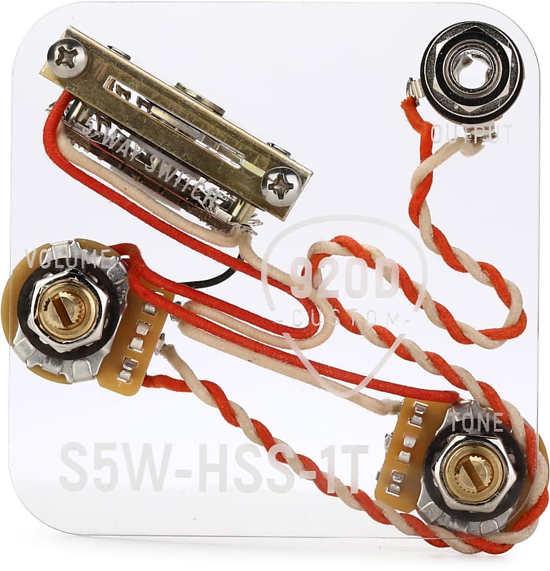 920D Custom S5W-HSS-1T Wiring Harness Upgrade (2-pack) Bundle | Reverb