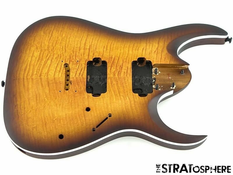 Ibanez RGA42FM BODY Guitar Part RG Flamed Maple Top Bound | Reverb