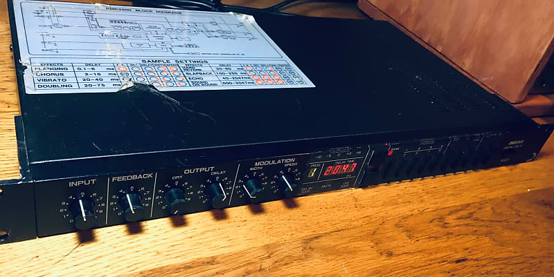 Samson DMD2500 Digital Delay Black | Reverb