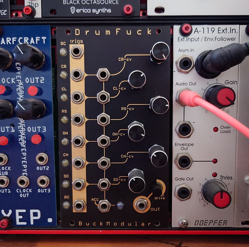 Buck Modular Drumfuck 8 channel drum module | Reverb