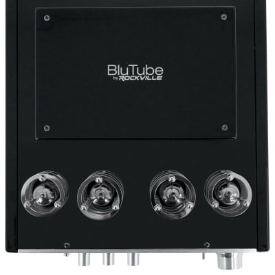 Rockville BluTube Tube Amplifier+(2) 6.5" White Bookshelf | Reverb