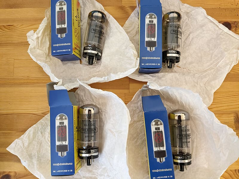 Mesa Boogie 6L6 GC STR 440 Power Tubes (Matched Set of 4) | Reverb