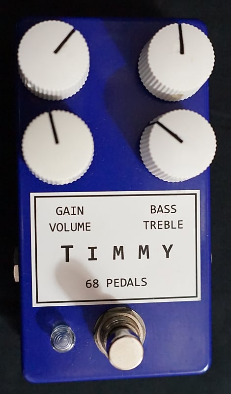 68 pedals Timmy mid 2020 - Blue | Reverb