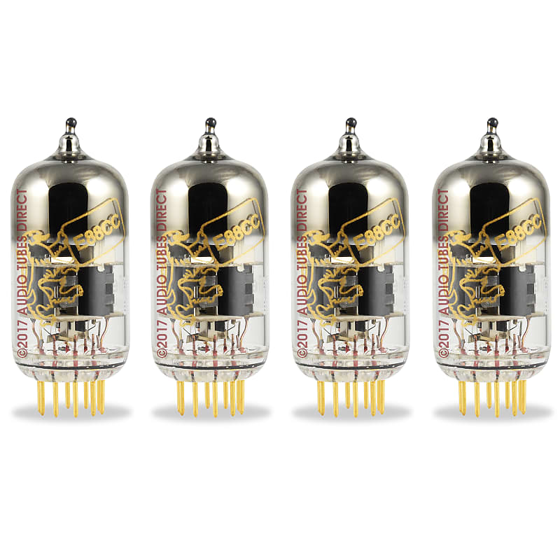 4 New Fully Tested Genalex Gold Lion E88CC/6922 Preamp Tubes | Reverb