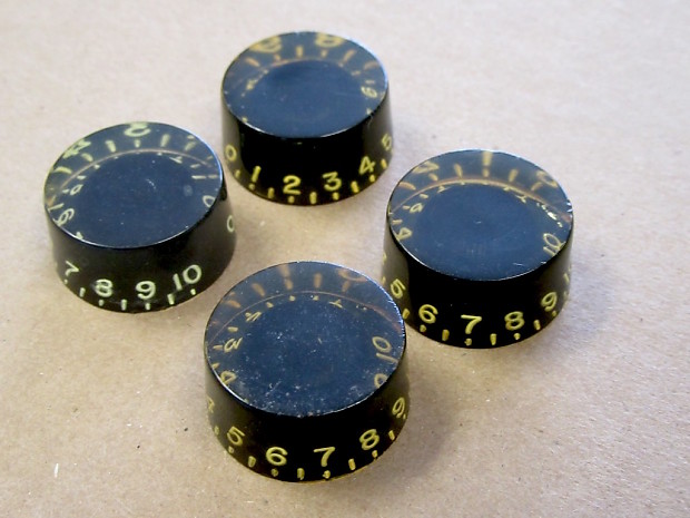 Gibson Les Paul Custom Black Speed knob 1971-1973 | Reverb