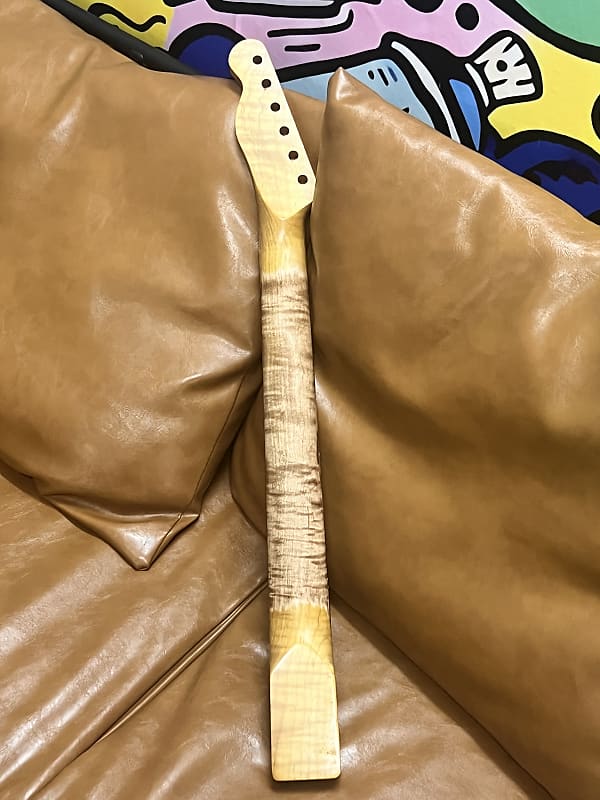 TELE Guitar Neck Vintage Old Relic Canadian Maple Rose | Reverb Canada