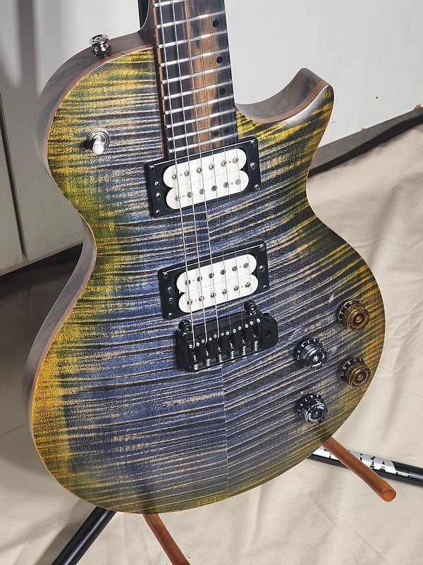 Kiesel USA Custom CS624T Les Paul Limba Electric Guitar w/ | Reverb