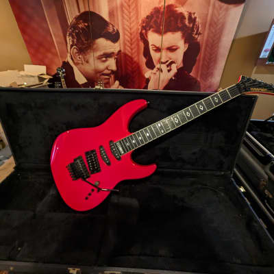 Kramer Stagemaster Custom 1987 - Neon Pink | Reverb