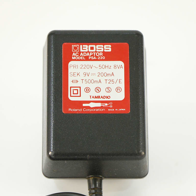 Boss PSA-220 Adapter (9V DC, Made in Japan) | Reverb UK