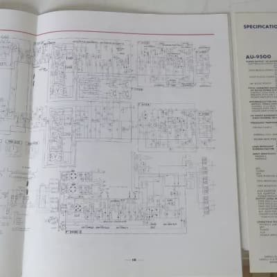 SANSUI AU-9500 INTEGRATED AMPLIFIER MINT SERVICED FULLY | Reverb