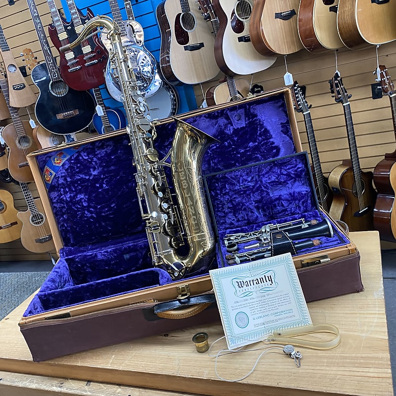 Vintage LeBlanc Model 120 System II Tenor Saxophone and | Reverb