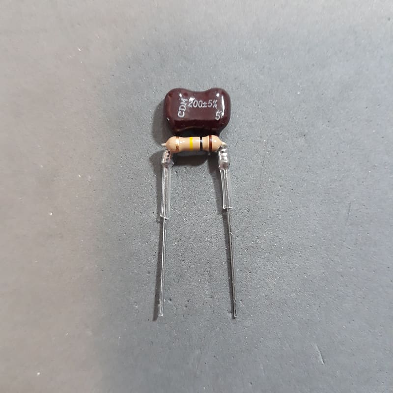 TREBLE BLEED "Modified G&L" 200pF Cornell Dubilier capacitor, | Reverb