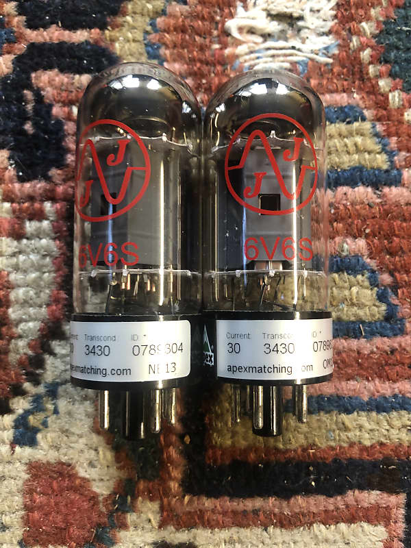 JJ 6v6 Matched pair | Reverb
