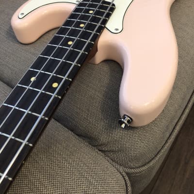 Modern Vintage MVP4-62 Shell Pink Precision Bass Aguilar | Reverb