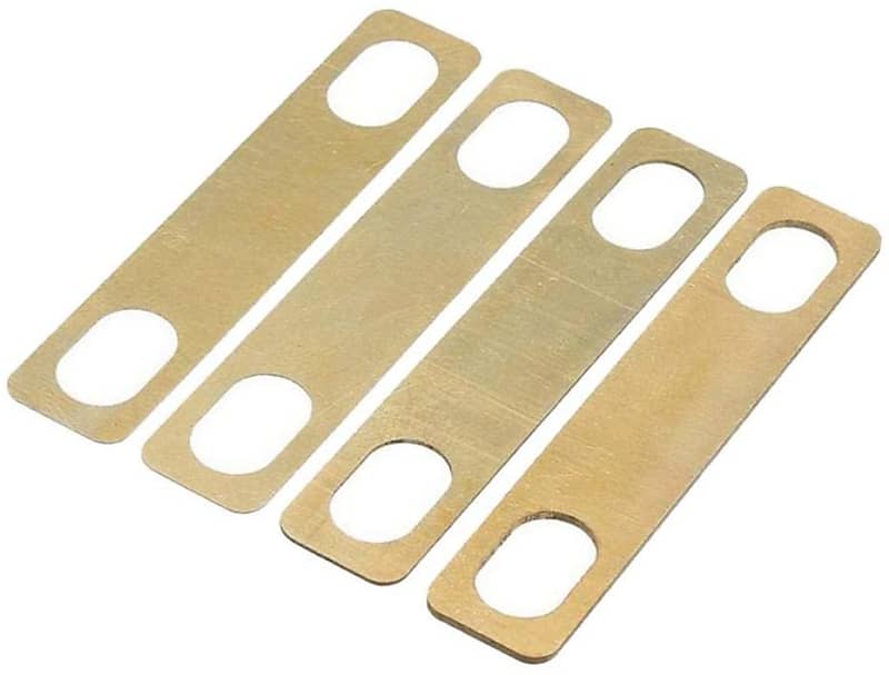 Brio Brass Shims for Guitar/Bass Neck | Reverb