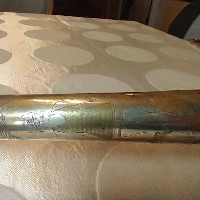 Stenberg Engraved "Bathing Beauty" C.G. Conn 22H Trombone. | Reverb