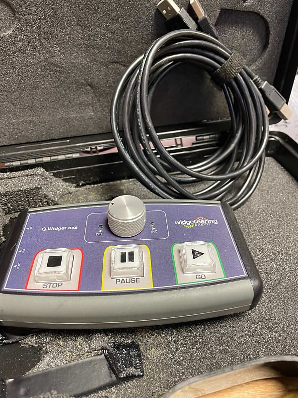 QLab Go button, Widgeteering Studios Q-Widget @USB | Reverb