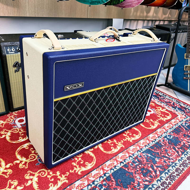Vox AC30C2 Two Tone Blue Cream | Reverb