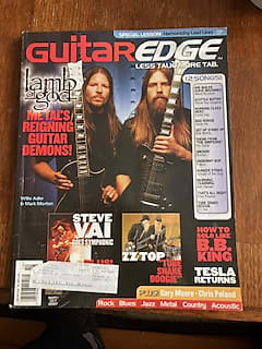 Guitar Edge magazine issues - 2007 and 2010 | Reverb