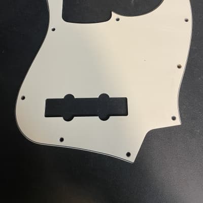 White Fender MIJ Jazz Bass Pickguard | Reverb