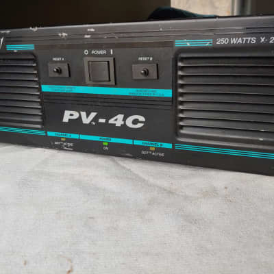 Peavey Amplifier PV-4C Rackmount Amp Made in USA 1994 - Black | Reverb