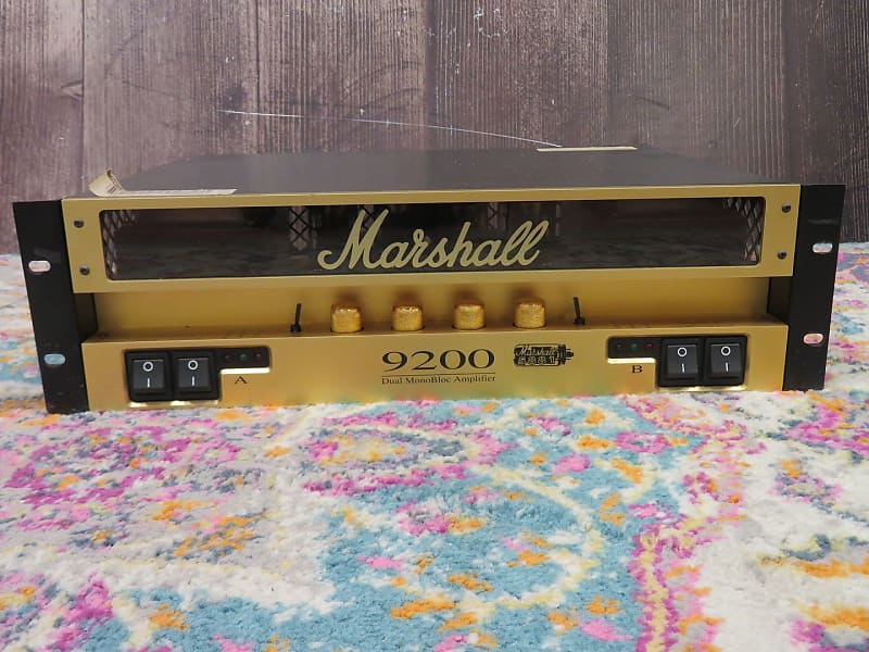 Marshall 9200 Dual MonoBloc 100/100 Stereo Power Amplifier | Reverb